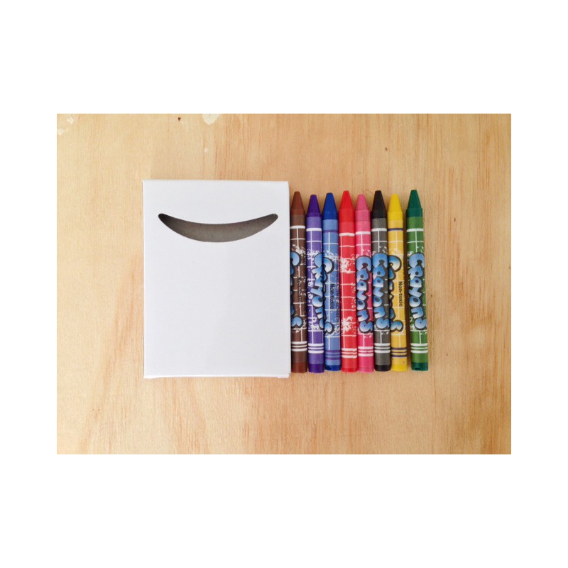 Juego de Crayolas en Caja (8 Pz)